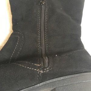 Shoes | Reversible Black Fur Button Snap Zipper Boots | Poshmark